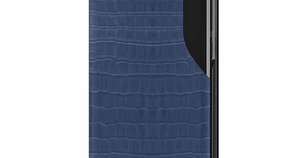 Husa Carte Snake Case pentru Oppo A74 4G - Albastru | RobestShop.ro