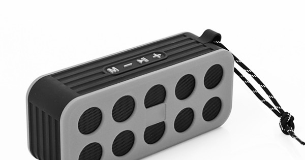 Boxa portabila S09 cu conectare prin Bluetooth - Gri | RobestShop.ro