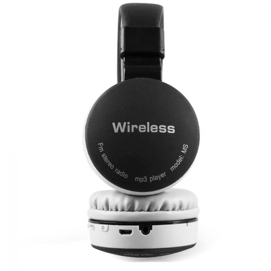 Casti On-Ear Wireless cu Handsfree MS - 881A - Negru | RobestShop.ro