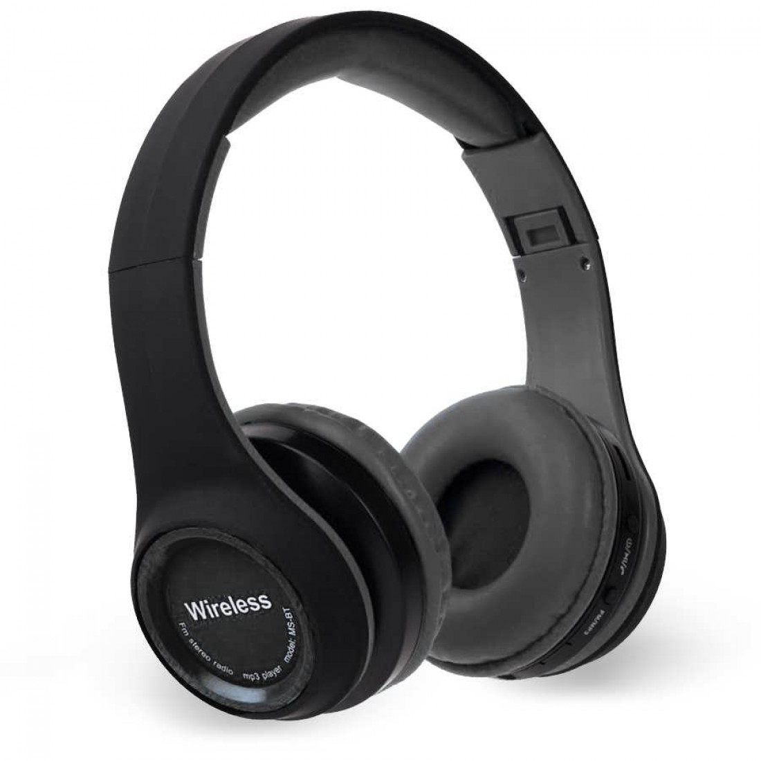 Casti On-Ear Wireless cu Handsfree MS - 991A - Negru | RobestShop.ro