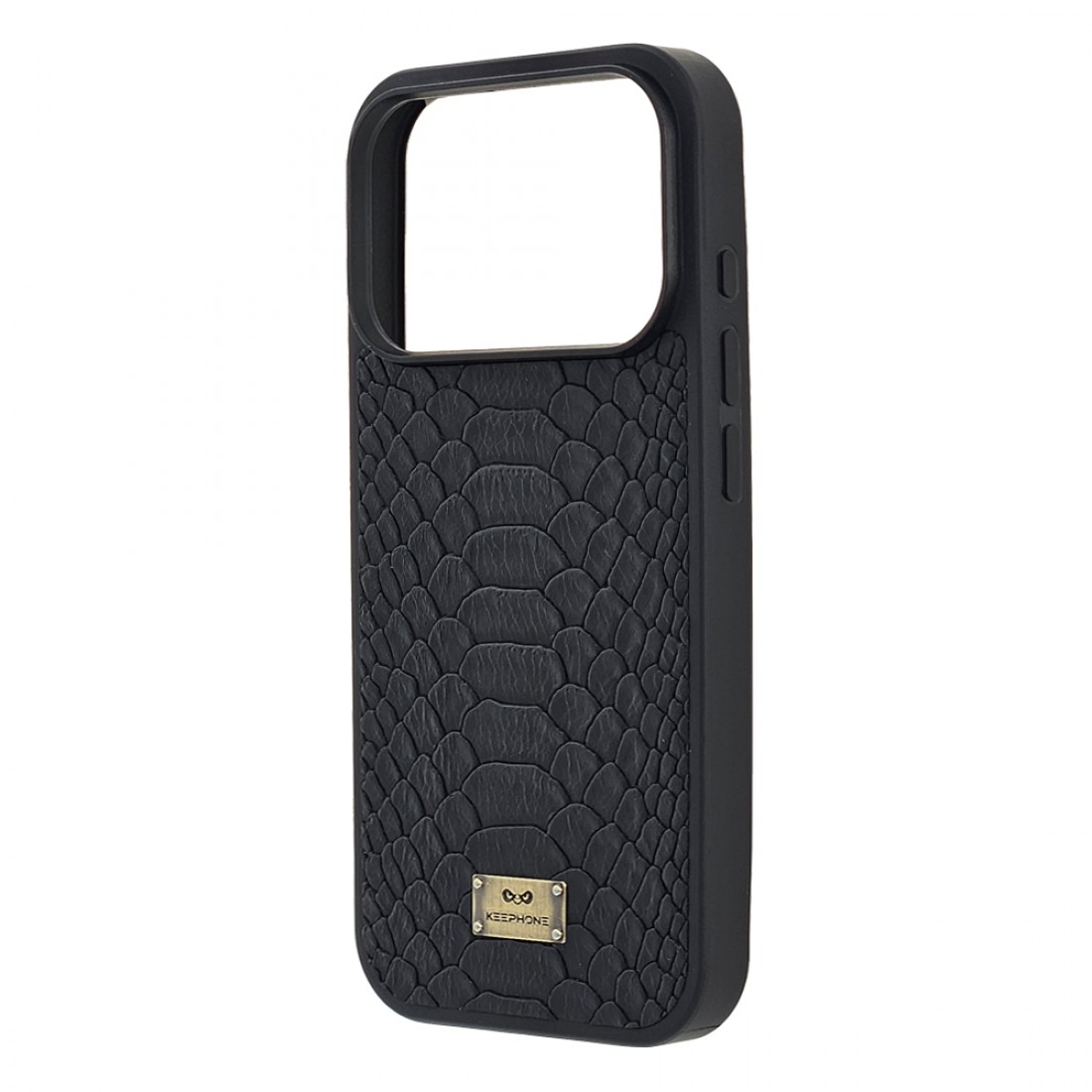Husa spate pentru iPhone 17 Pro Keephone Python - Negru | RobestShop.ro