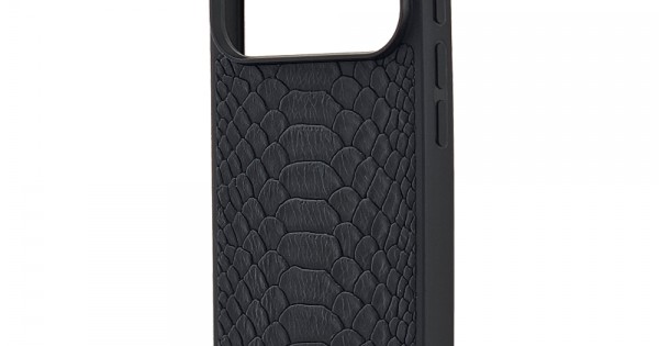 Husa spate pentru iPhone 17 Pro Keephone Python - Negru | RobestShop.ro