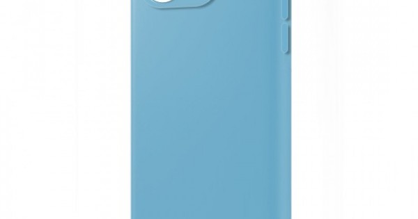 Husa spate pentru iPhone 13 Pro Max - Silicon Line Bleu Ciel ...