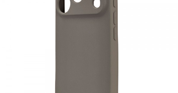 Husa spate pentru iPhone 17 Pro Silicon Line - Gri | RobestShop.ro